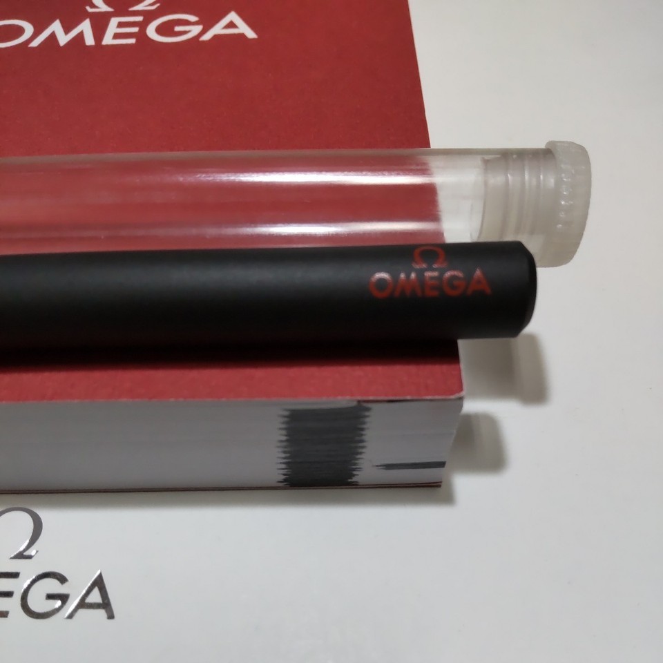 OMEGA Logo Black BK Pin Red Letters Spring Bar Removal Adjustment | eBay UK