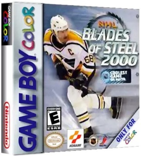 NHL Blades of Steel 2000 - Nintendo Gameboy Color GBC cartridge TESTED ...