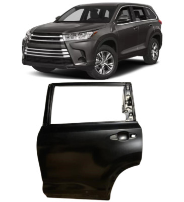 2015-2019 Toyota Highlander Fit Exterior Rear Left Door Shell | Steel