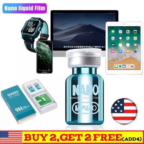 NANO Liquid Glass Screen Protector Oleophobic Coating Film Oil ...