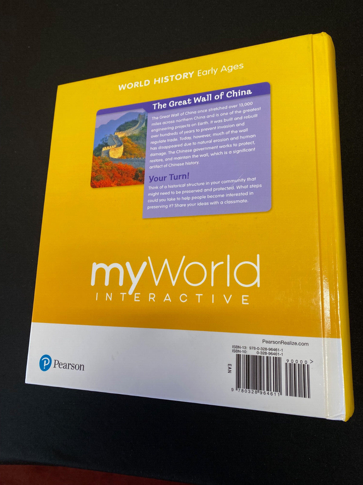 myWorld Interactive History Early Ages Teacher Edition 9780328964611 | eBay