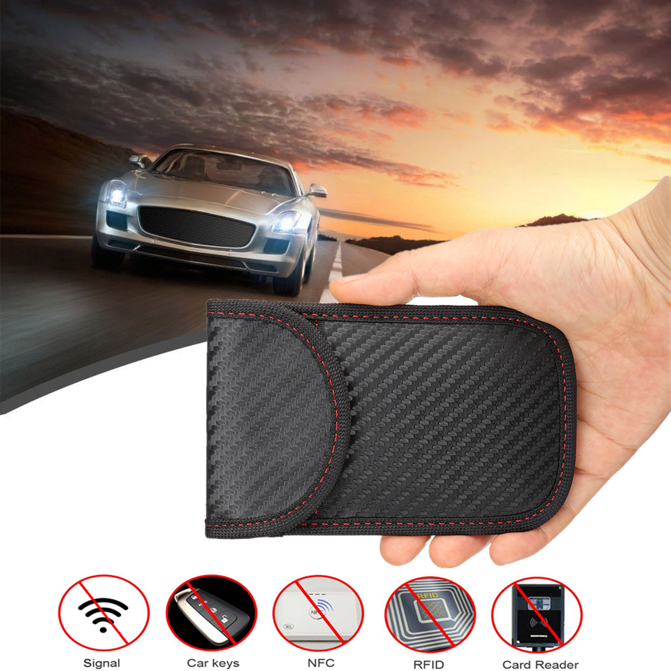 Anti-theft Car For Key Fob RFID Signal Blocker RFID Shielding Faraday ...