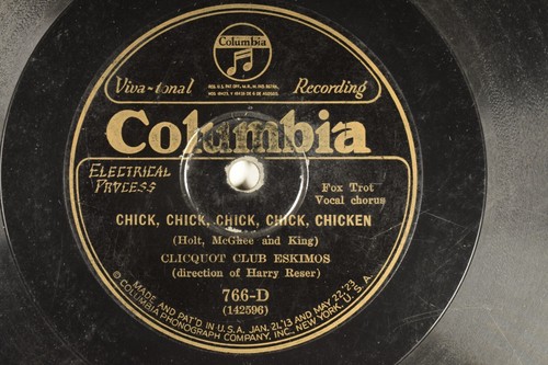 Clicquot Club Eskimos - 78 RPM Columbia 1926 - Chick Chick Chick Chicken L25 | eBay