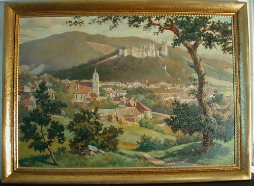 Alexander SPENDAL (1890-1973) castle landscape | eBay