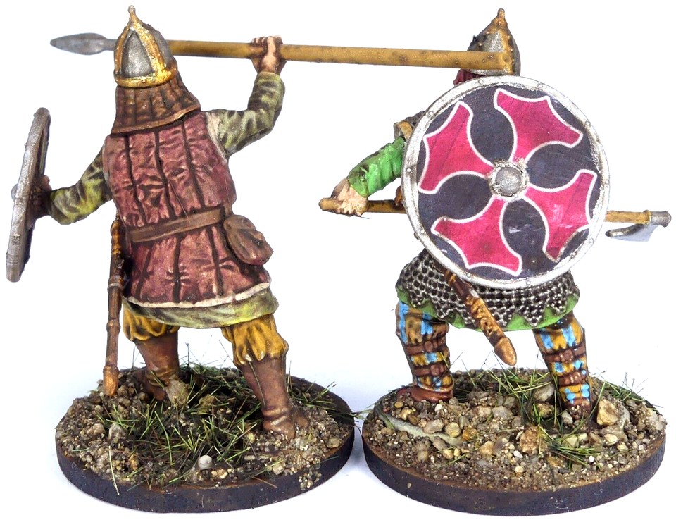 Victrix 28mm Rus Vikings Infantry Saga Dark Ages Medieval 24 Painted ...