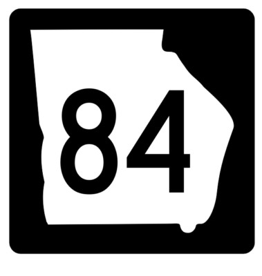 Georgia State Route 84 Sticker R3629 Highway Sign | eBay