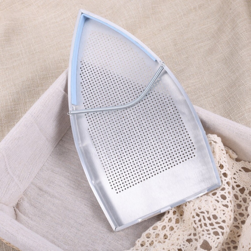 Aluminum Pad Electric Iron Shoe Mat Hot Iron Rest w Silicone Strip 22.4 ...