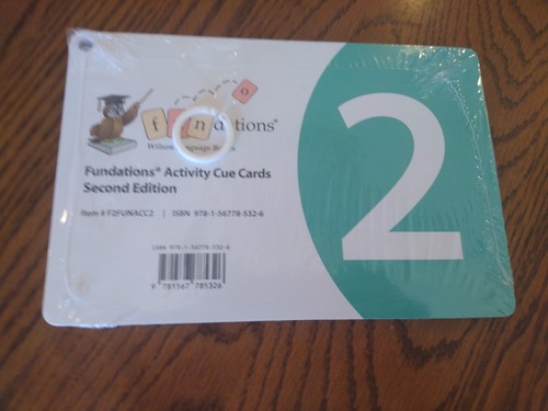 *Sealed* Fundations Wilson activity cue cards level 2 | eBay