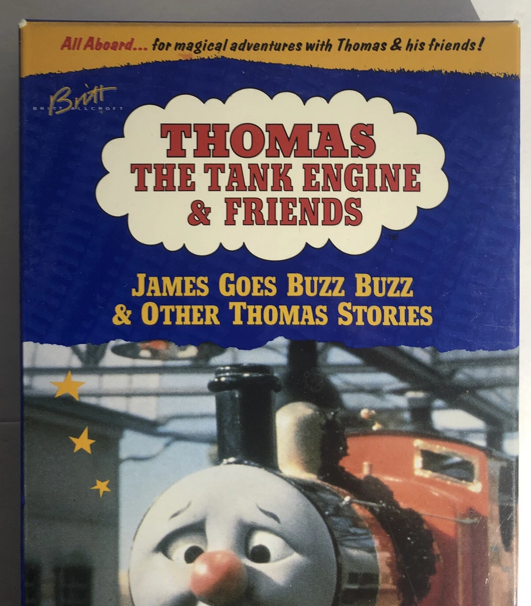 Thomas The Tank Engine James Goes Buzz Buzz Vhs