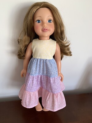 Designafriend 18” Doll Clothes Dress Also Available For 14” Little ...