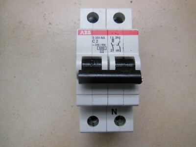 ABB Leitungsschutzschalter S201 C2NA, 2polig | eBay.de