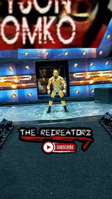 WWE Custom Elite Tyson Tomko Figure Fully Hand Painted & Sealed Mattel ...