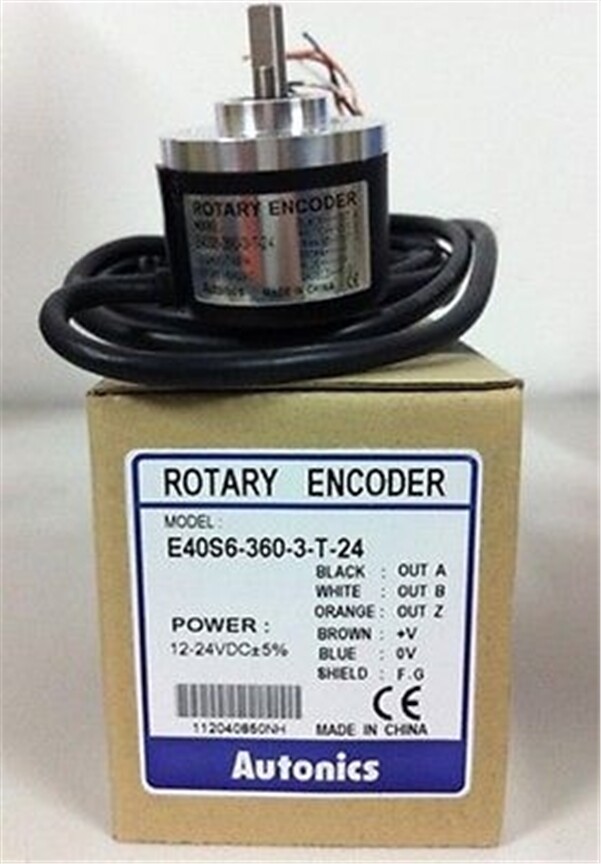 1Pcs New Autonics E40S6-360-3-T-24 360P/R Abz Three Phase Rotary ...