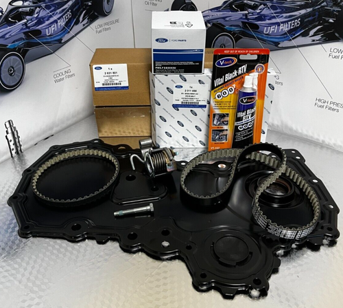 TIMING CAM BELT KIT COVER OIL PUMP BELT FORD TRANSIT MK8 CUSTOM 2.0 ...
