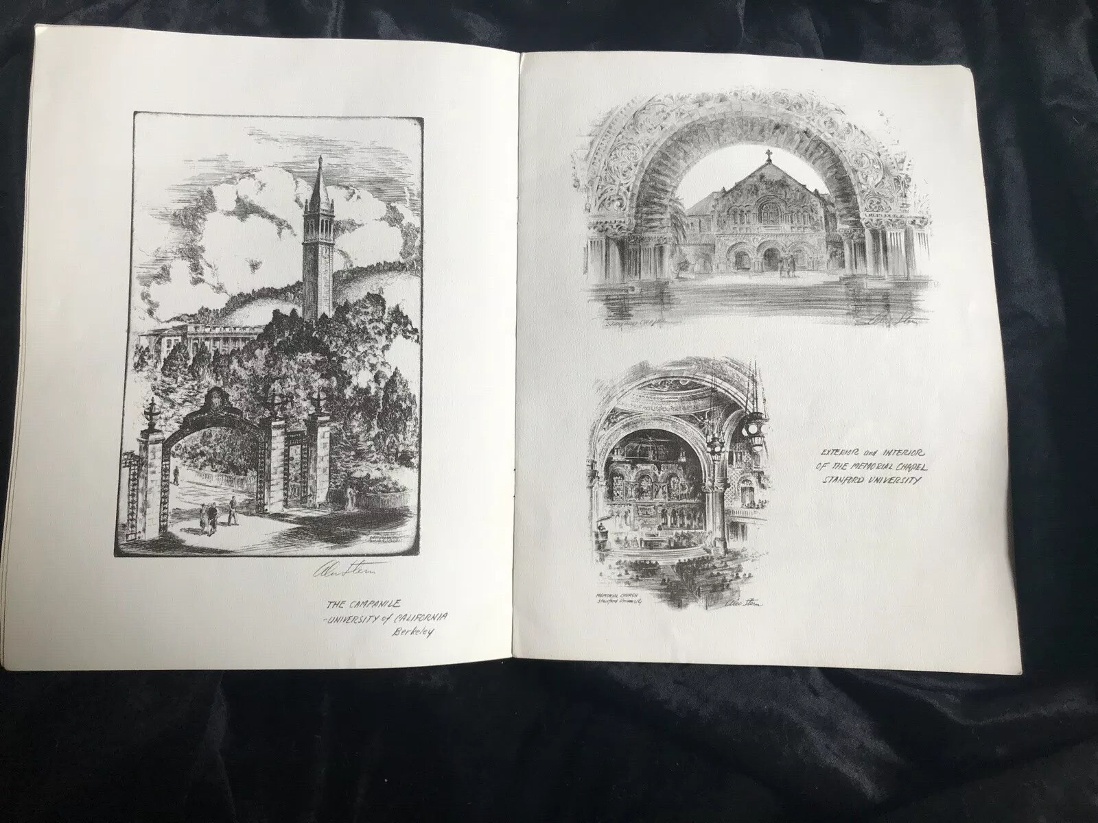 Vintage 1959 ETCHINGS OF FASCINATING SAN FRANCISCO & The Bay Area by ...