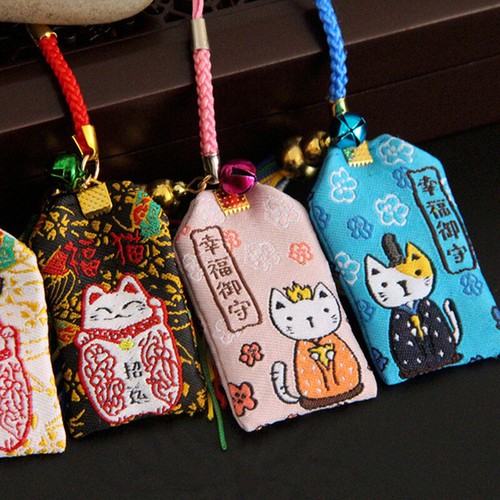 Japanese Omamori Traditional Gift Good Luck Charms for Health Career ...