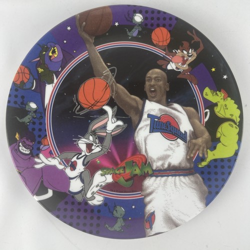 Vintage 1996 Space Jam Melamine Plate Michael Jordan Tune Squad Bugs by ...