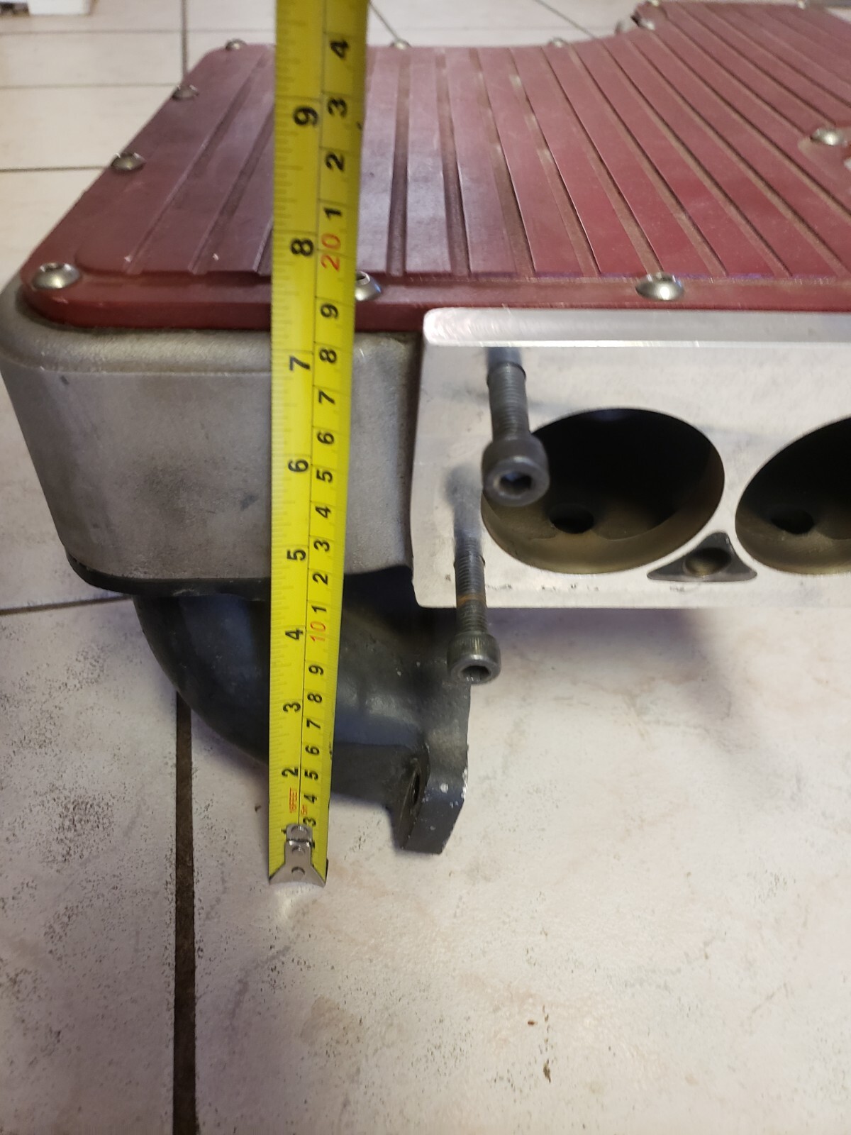 Accel super ram intake TPI Lingenfelter JL1 box runners and plenum used ...