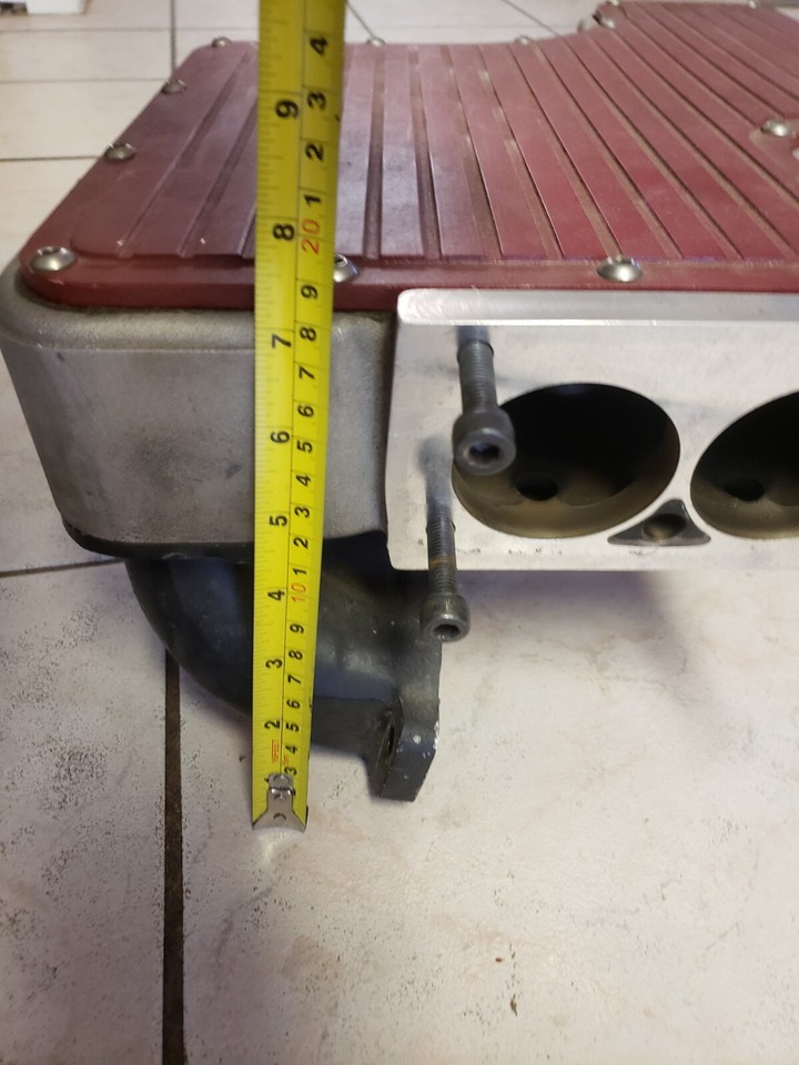 Accel super ram intake TPI Lingenfelter JL1 box runners and plenum used ...