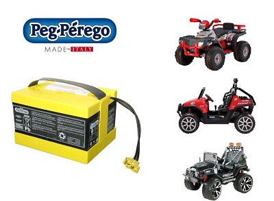 Batterie 24 Volt 12 Ampere Original PEG Perego für Auto Gaucho ...