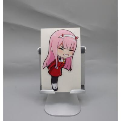 Zero Two Darling in the Franxx Bam Anime Chibi Sticker | eBay