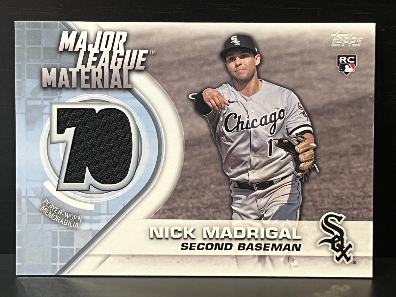 NICK MADRIGAL 2021 TOPPS ROOKIE RC MAJOR LEAGUE MATERIALS #MLM-NM | eBay