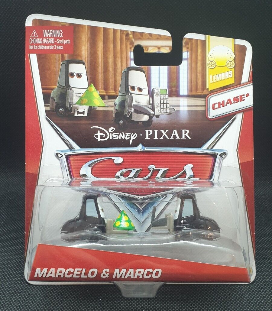 Mattel Disney Pixar Cars BDX54 - Marcelo & Marco Vehicles - Black