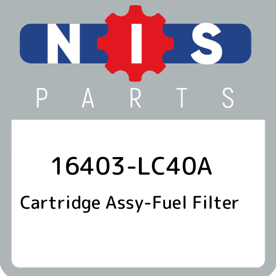 16403-LC40A Nissan Cartridge assy-fuel filter 16403LC40A, New Genuine ...