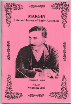 Margin, Life and Letters of Early Australia, Barcroft Boake, No. 58 ...
