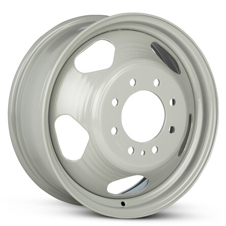 New Wheel For 2008-2010 Chevrolet Silverado 3500 17 Inch Silver Steel ...