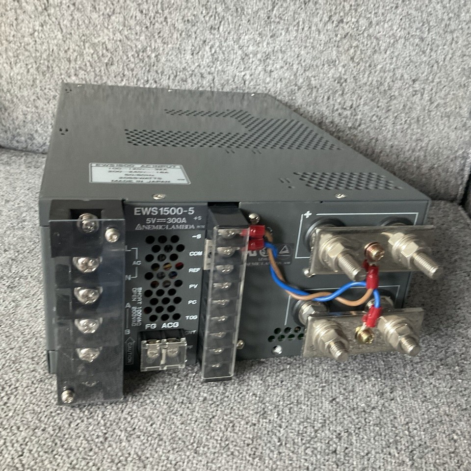 Nemic-Lambda EWS1500-5 5V-300A AC INPUT Power Supply | eBay