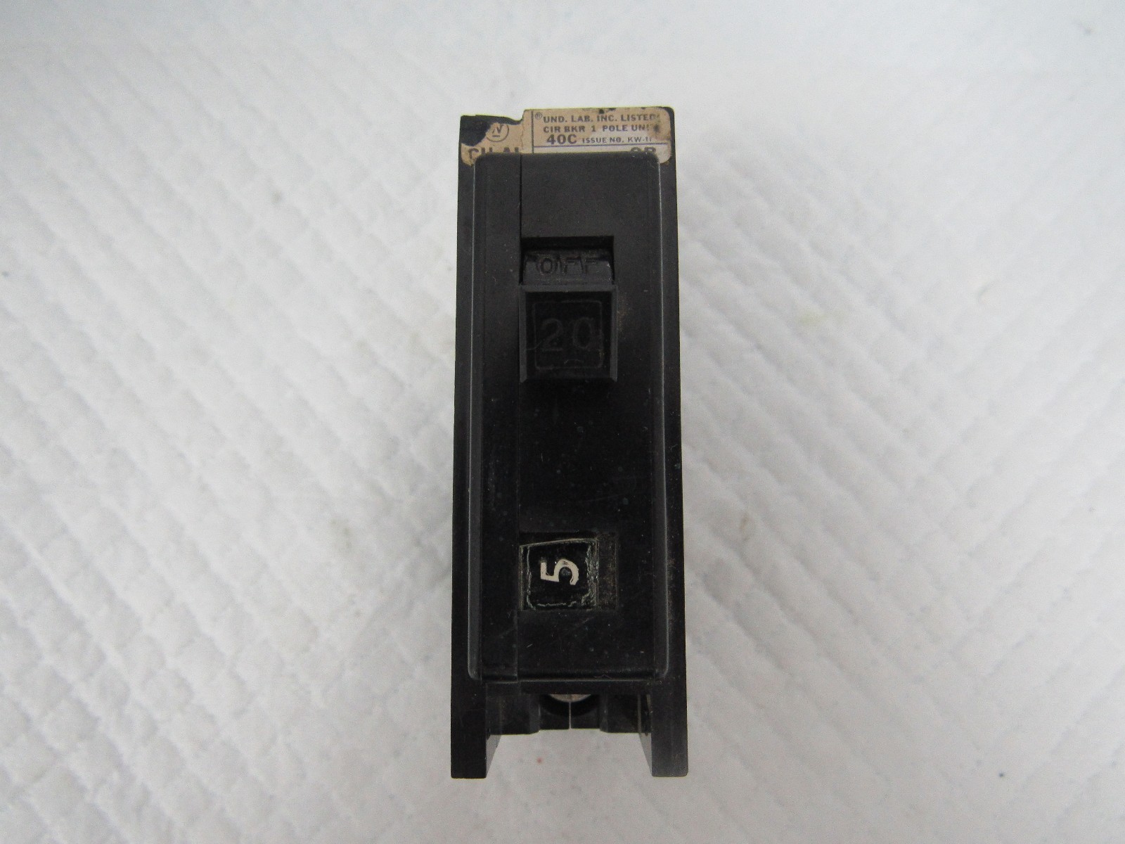 WESTINGHOUSE QUICKLAG 1 POLE 120/240V CIRCUIT BREAKER | eBay