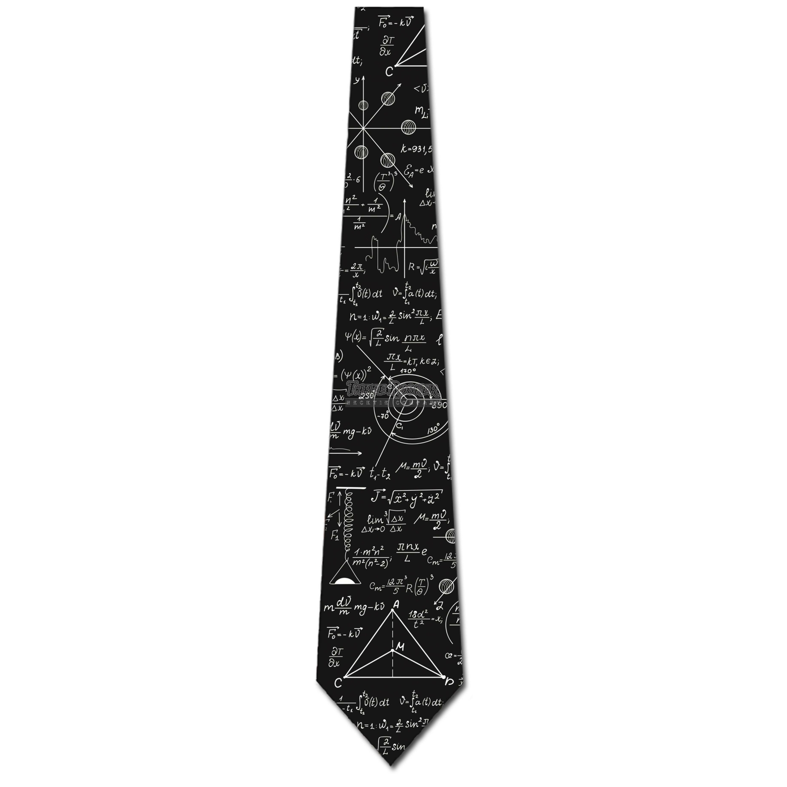 Science Ties Mens Physics Equation Necktie Education Tie | eBay