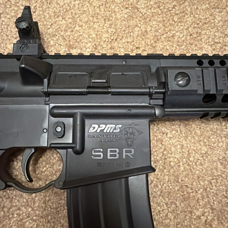 Crosman DPMS SBR Full Auto Co2 Air Rifle .177 Caliber BB - Black *TOY ...