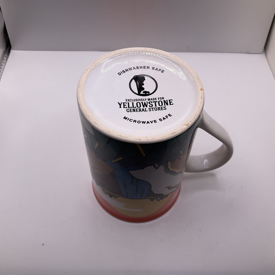 Yellowstone National Park Graphic Mug Coffee Cup Yellowstone General ...