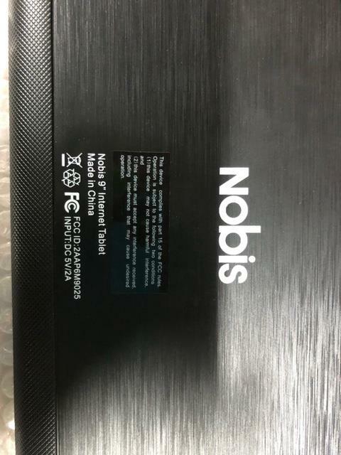 Android NOBIS NB09 9" INTERNET TABLET BLACK 2AAP6M9025 | eBay