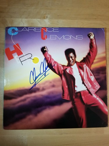 Clarence clemons signed Hero Album | eBay