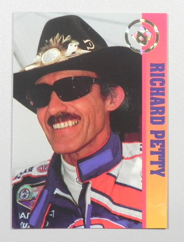 RICHARD PETTY (1) 1993 Ballstreet Gold Prism Logo Card | eBay