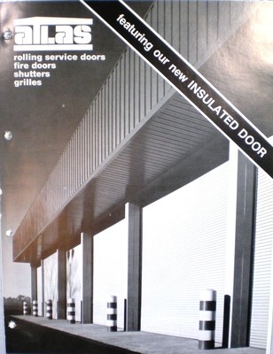 ATLAS Door Corporation Rolling Doors Alumabestos ASBESTOS 1981 | eBay