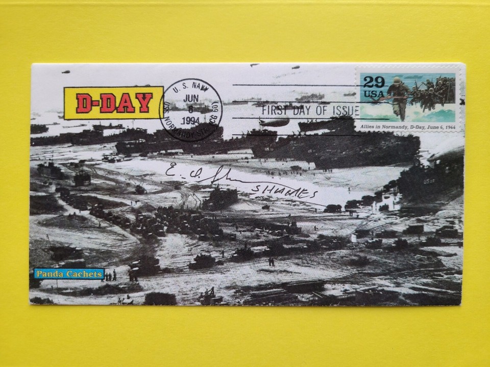 Ed Shames Col. WW2 ,Easy Company ,Band of Brothers, Normandy D-Day ...