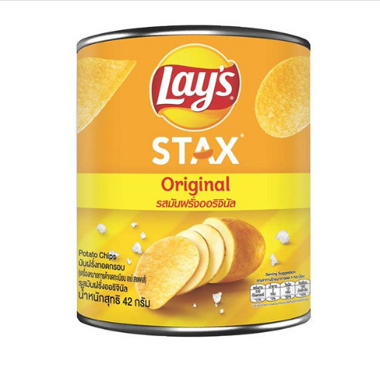 LAY'S LAY SNACK POTATO CHIPS 6 TUBE ORIGINAL FLAVOR STAX POPULAR SET ...