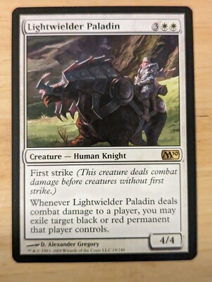 Magic the Gathering MTG Lightwielder Paladin | M10 Magic 2010 | eBay