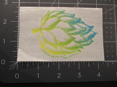 BURLEY OAK BREWING Maryland citralaxy lost hp STICKER decal craft beer ...