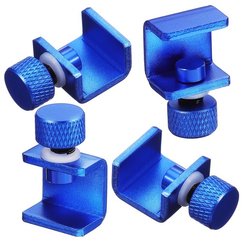 4 Pcs Glass Clip Clamp Bathroom Mirror Clips Clamps under The Angle ...