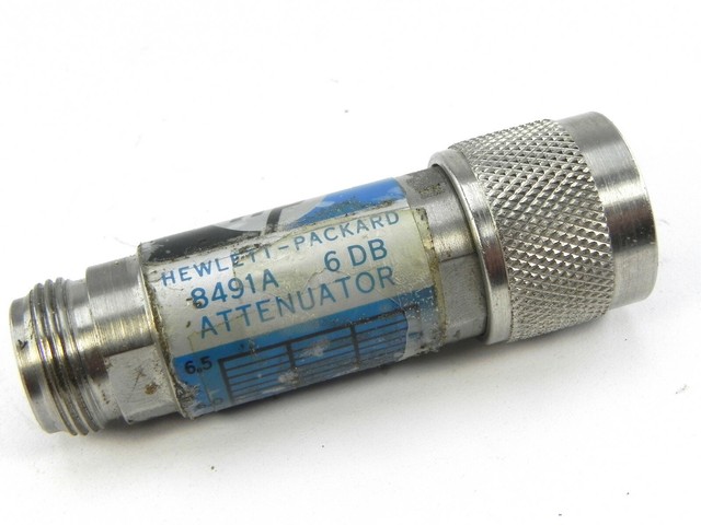 Agilent HP 8491A 40 DB Coaxial Fixed Attenuator With Pasternack Pe9086 ...