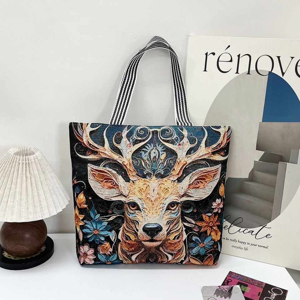 Ethnic Style Tote Bag Embroidery Shoulder Bag Retro Women Handbag | eBay UK