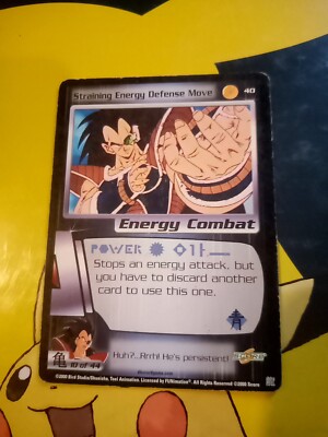 Straining Energy Defense Move #40 DBZ CCG | eBay