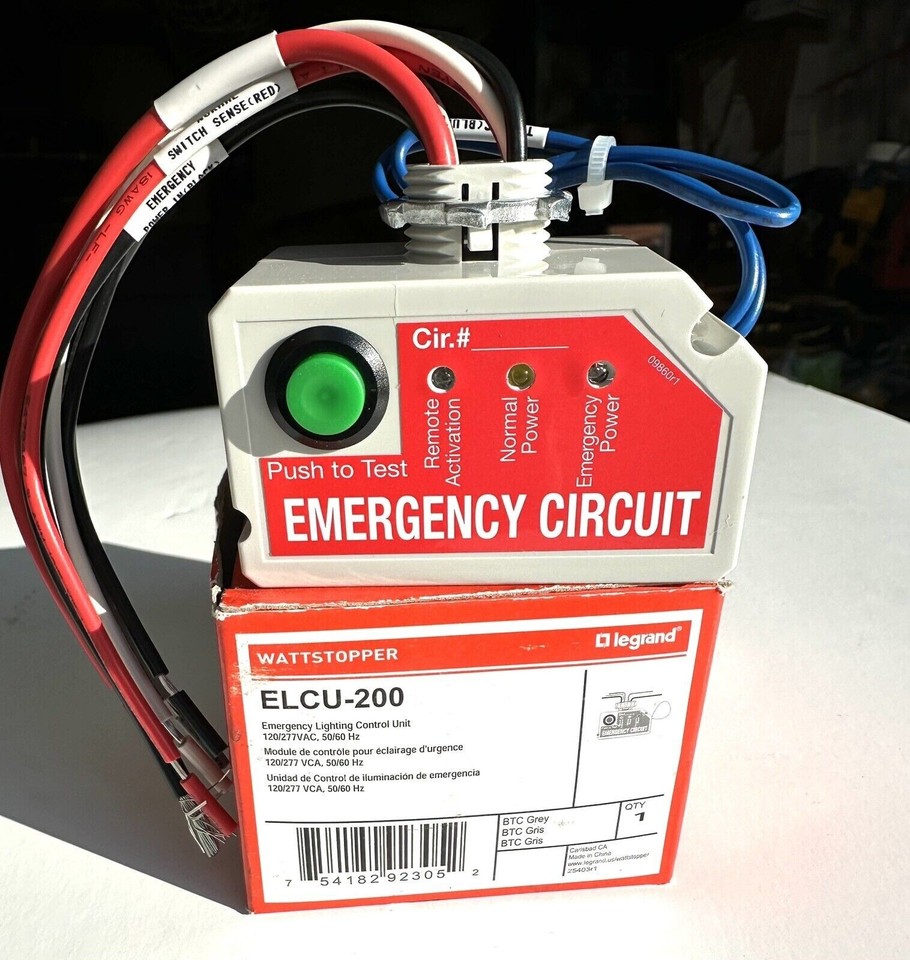 Watt stopper Wattstopper ELCU-200 Emergency Lighting 120/277 Volt (2 ...