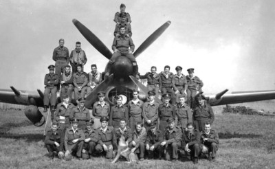 WW II Canada Photo -- Hawker Typhoon - 440 Squadron RCAF Air and Ground ...