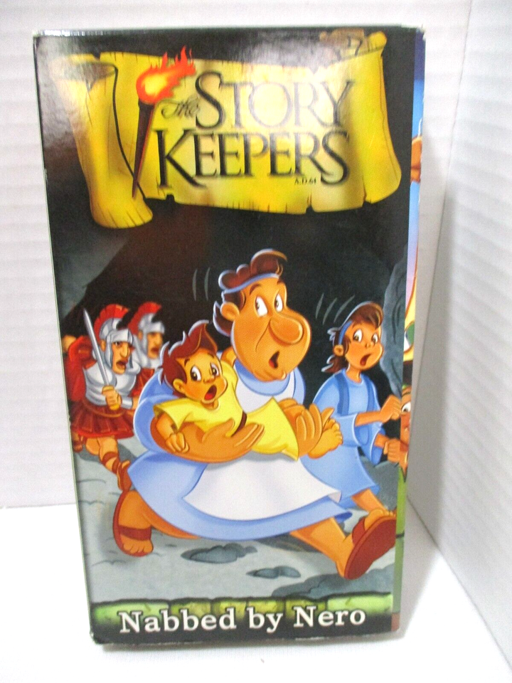 Zonderkidz Story Keepers VHS Tapes Christian Bible Animated Stories VBS ...